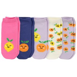 Topolino 5 M&auml;dchen Sneaker-Socken im Set