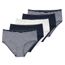 Gina Benotti 5 Damen Pantys mit Spitze