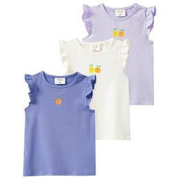 Topomini 3 Baby T-Shirts mit Fl&uuml;gel&auml;rmeln