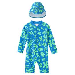 Topomini Baby UV-Set mit Badeoverall und Kappe UPF60