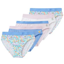 Yigga 5 M&auml;dchen Slips mit Rippstrukur