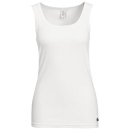 Gina Damen Top aus Feinripp