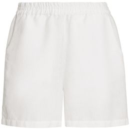 Gina Damen Leinen-Shorts mit Elastikbund