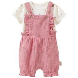 Topomini Newborn Set mit Latzhose und T-Shirt