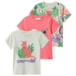 Topomini 3 Baby T-Shirts mit bunten Motiven