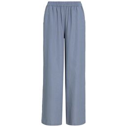 Gina Damen Leinen-Hose mit Elastikbund