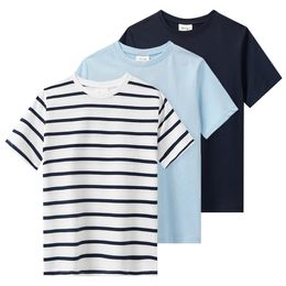 Yigga 3 Jungen T-Shirts im Basic-Look