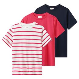 Yigga 3 Jungen T-Shirts im Basic-Look