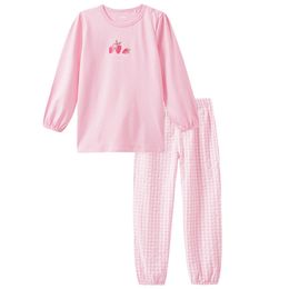 Topomini Baby Schlafanzug mit Erdbeer-Motiv