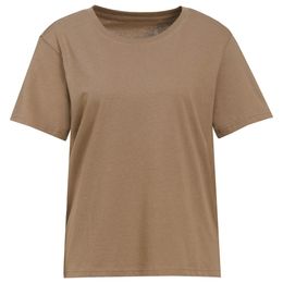 Gina Damen T-Shirt mit Leinen