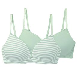 Gina Benotti 2 Damen Soft-BHs im Set