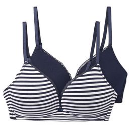 Gina Benotti 2 Damen Soft-BHs im Set