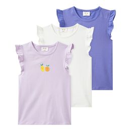 Yigga 3 M&auml;dchen T-Shirts mit Fl&uuml;gel&auml;rmeln