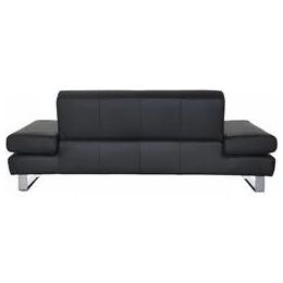 2-Sitzer W.Schillig "taboo Designsofa mit hohem Sitzkomfort", gelb (brandy s37), B:202cm H:76cm T:91cm, Flachgewebe S22 (100% Polyester);Stoff S37 (100% Polyester): Luxus-Microfaser in Lederoptik;Longlife Xtra-Leder Z59: Glattleder mit modischer Pr&auml;gung. Hautst&auml;rke 0, 9 - 1, 1 mm;Longlife Xtra-Leder Z69: Das feinnarbige, gedeckte Softleder Z69 besticht durch seine au&szlig;ergew&ouml;hnliche Weichheit im tre