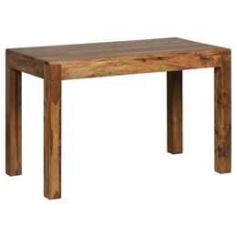 P & B Esstisch, Sheesham, Holz, Sheesham, massiv, rechteckig, eckig, 120x76x60 cm, Esszimmer, Tische, Esstische