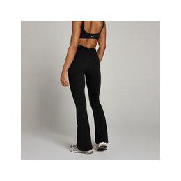 MP Damen TeMPo Schlag-Leggings mit geraffter Vorderseite &ndash; Schwarz - XS