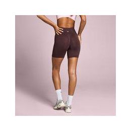 Myprotein MP Damen Tempo Nahtlose Scrunch-Shorts &ndash; Fudge - XL