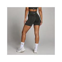 Myprotein MP Damen Tempo Nahtlos Scrunch Shorts - Nachtgrau - S
