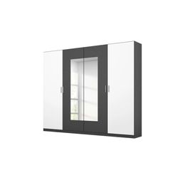Kleiderschrank Borneo - grau - 226 cm - 210 cm - cm 54,0 - Sconto