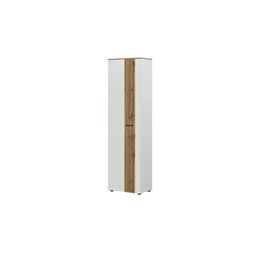 U.N.O uno Garderobenschrank Stripe &brvbar; wei&szlig; &brvbar; Ma&szlig;e (cm): B: 57 H: 202 T: 38.0