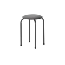 H&ouml;ffner Hocker stapelbar Giovanni &brvbar; grau &brvbar; Ma&szlig;e (cm): B: 30 H: 45 T: 30.0 &raquo; H&ouml;ffner