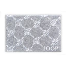 JOOP! Badteppich New Cornflower Allover, Grau, Textil, Floral, rechteckig, 50x60 cm, Made in Germany, f&uuml;r Fu&szlig;bodenheizung geeignet, rutschhemmend, Badtextilien, Badematten