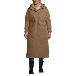 LANDS' END Maxi-Daunenmantel EXPEDITION, Damen,  Beige, Polyester/Daunen, by Lands' End
