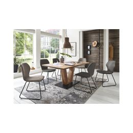 Niehoff Ausziehtisch Milton Struktur Eiche Terra ca. 160(240)x90 cm