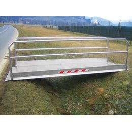 Metalmec befahrbare Grabenbr&uuml;cke MP40/10 - 200x1120x4055 mm