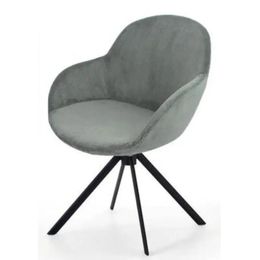 NIEHOFF SITZM&Ouml;BEL Niehoff Schalensessell Dacapo Grey drehbar ca. 60x83x64 cm