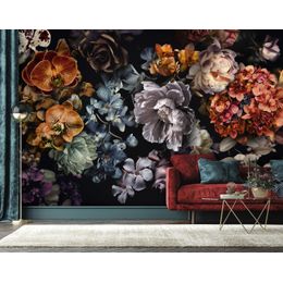 Fototapete marburg "Florence", bunt (schwarz, multi), B:4,24m L:2,7m, Vlies, Tapeten, moderne Tapete f&uuml;r Wohnzimmer Schlafzimmer K&uuml;che