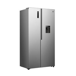 Gorenje Side-by-Side "NRS917E41", Energieeffizienz: E (A-G), inox, Wasserspender, K&uuml;hlschr&auml;nke, MultiAirFlow-System, Topseller