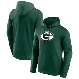 Kapuzenpullover Fanatics "Fanatics Hoodie Green Bay Packers Primary Logo Graphic", Damen, Gr. XL, gr&uuml;n, 80% Baumwolle, 20% Polyester, Pullover Kapuzenpullover