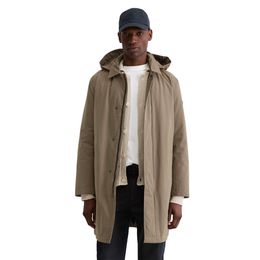 Marc O'Polo Trenchcoat MARC O'POLO "wattiert und wasserabweisend", Herren, Gr. L, pavestone, Obermaterial: 47% Polyester, 42% Baumwolle, 11% Polyamid. Futter: 100% Polyamid, unifarben, regular fit, M&auml;ntel