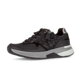 Sneaker Gabor "Sneaker low", Herren, Gr. 35,5, schwarz, Schuhe Sneaker