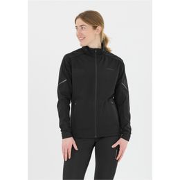 Laufjacke Endurance "Aisling", Damen, Gr. 42, schwarz, 100% Polyester, unifarben, normal, ohne Ausschnitt, Jacken, in atmungsaktiver Qualit&auml;t