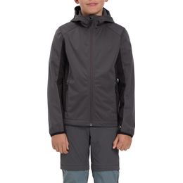 Outdoorjacke McKINLEY "JU.-UNTERJACKE ABE LT B", Jungen, Gr. 152, anthrazit, schwarz nig, Web, Obermaterial: 100% Polyester, Jacken Outdoorjacke, f&uuml;r Outdoor-Aktivit&auml;ten, mit Mechanical Stretch