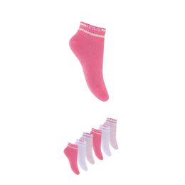 Sneakersocken Fila, M&auml;dchen, Gr. 23-26, magic crystal, Baumwollmischung, Socken Sneakersocken, mit Rippenb&uuml;ndchen, Multipack, Cotton-Mix