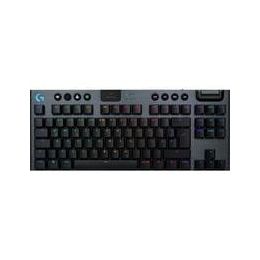 Logitech G915 X LIGHTSPEED TKL, Gaming-Tastatur schwarz, DE-Layout, GL Tactile, GL Linear Switches