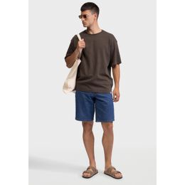REDEFINED REBEL EST. 2013 Shorts REDEFINED REBEL "Redefined Rebel Shorts RRValencia Shorts LOOSE FIT", Herren, Gr. L, Normalgr&ouml;&szlig;en, mid blau, Web, 75% Baumwolle / 20% Polyester / 5% Viskose, Hosen Shorts