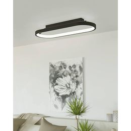 Eglo Leuchten Eglo CODRIALES Deckenleuchte LED Schwarz, 1-flammig
