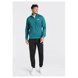 Trainingsanzug Puma "ESS POLY SUIT", Herren, Gr. S, emerald ice, Trikot, Obermaterial: 100% Polyester, unifarben, regular fit, Sportanz&uuml;ge Trainingsanzug, Sportanzug, f&uuml;r entspannte Tage, f&uuml;r vielseitige Aktivit&auml;ten