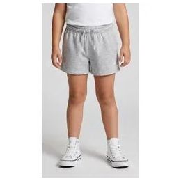 Shorts Converse "CNVG DISSECTED CTP CORE SHORT", Jungen, Gr. 122 (7), N-Gr, light gray heather, Obermaterial: 60% Baumwolle, 40% Polyester, Hosen Shorts, bequeme Passform, f&uuml;r Alltag und Freizeit, aus Baumwolle