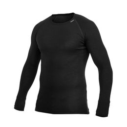 Woolpower Unterhemd Crewneck Lite Black (Gr&ouml;&szlig;e: XXS)