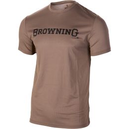 Browning T-Shirt Teamspirit Brun (Gr&ouml;&szlig;e: L)