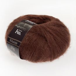 Mohairstyle von KKK, Braun, aus Polyacryl