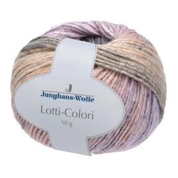 Lotti-Colori von Junghans-Wolle, Lavendel-Sorbet, aus Baumwolle