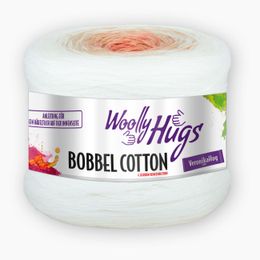 Bobbel Cotton von Woolly Hugs, Natur/Lachs, aus Baumwolle