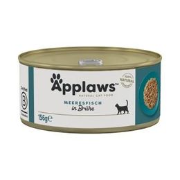 Applaws Nassfutter Katze Adult in Br&uuml;he Seefisch 96x156 g