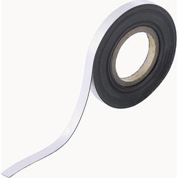 eurokraft basic Magnetband, VE 2 Rollen, Magnetbandbreite 15 mm